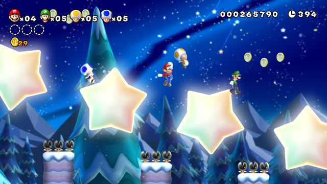 Spinning-Star Sky - Super Mario Wiki, the Mario encyclopedia