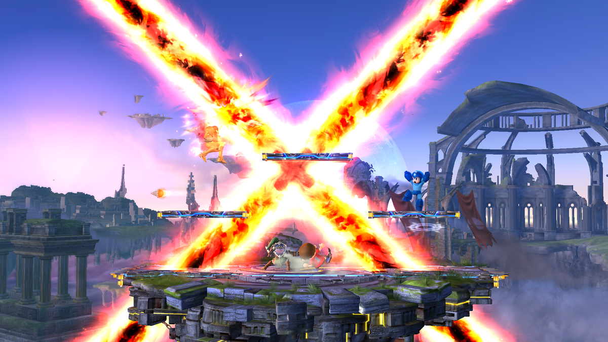File:SSB4 Wii U - X Bomb Attack Screenshot.png - Super Mario Wiki, the ...