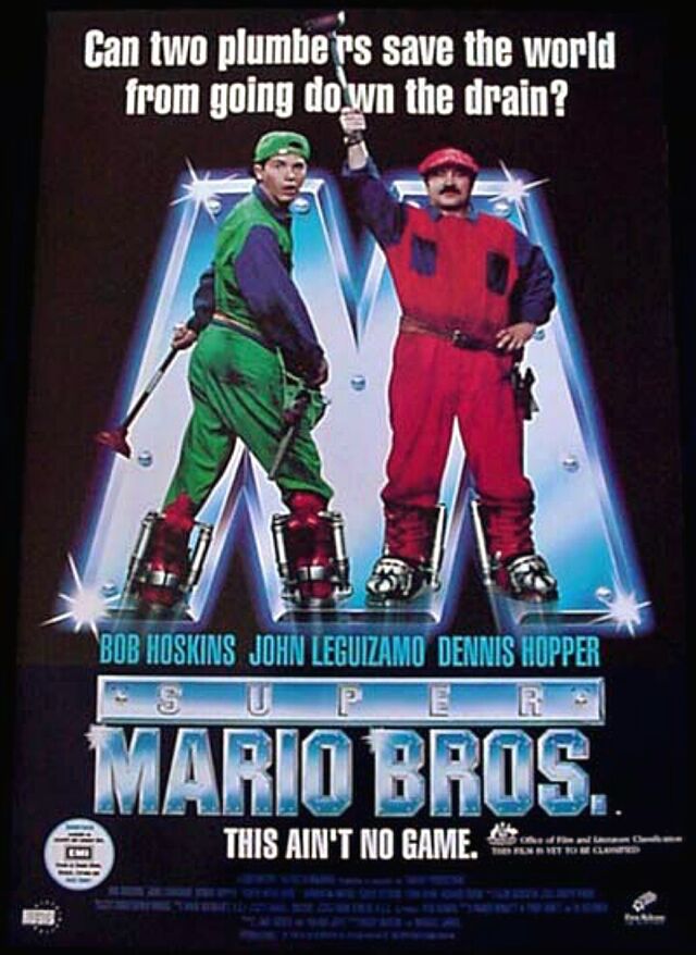 File:Super Mario movie 1993 alternate poster.jpg - Super Mario Wiki ...