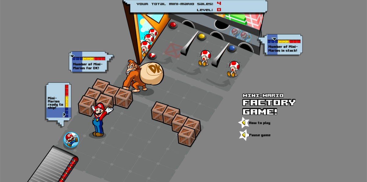 File:Minimariofactorygamemidgame.png - Super Mario Wiki, the Mario ...