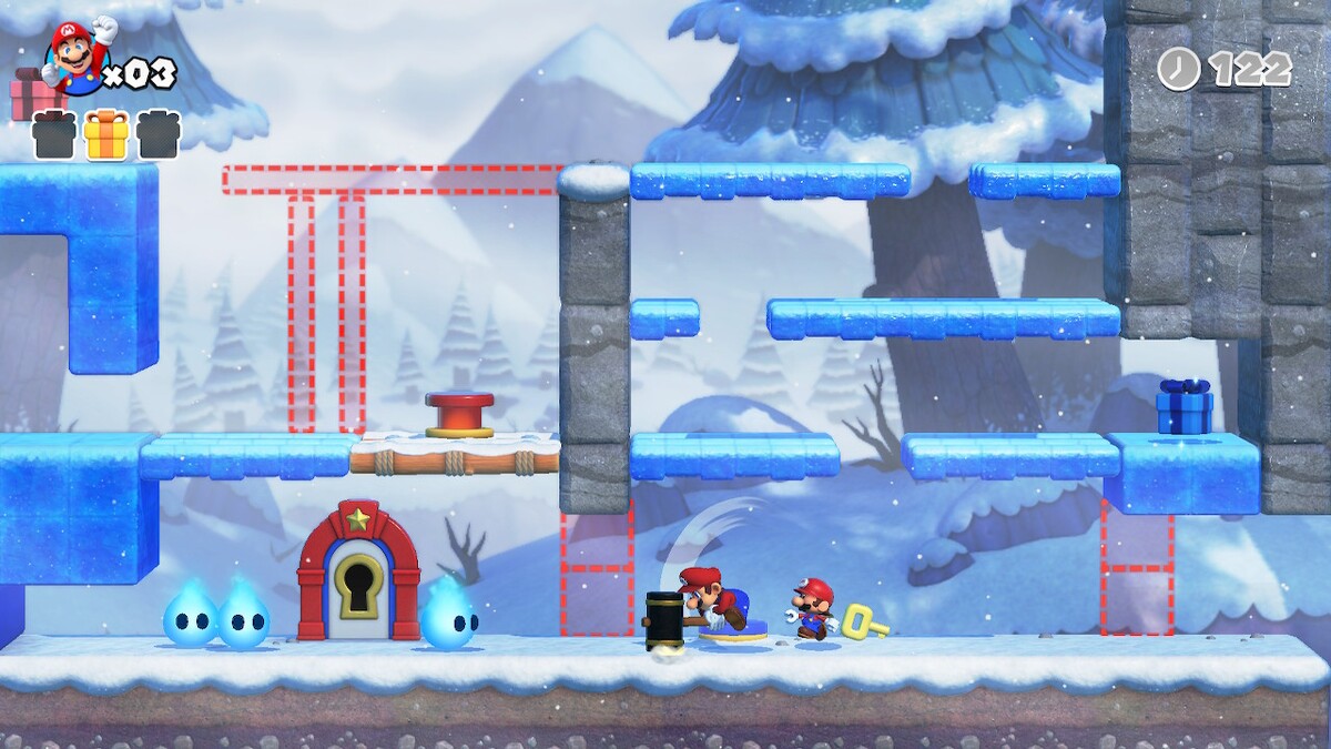 File:MvDKNSBlueFireballScreenshot.jpg - Super Mario Wiki, the Mario ...