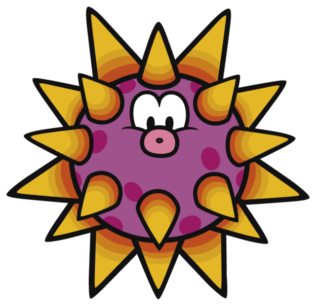 File:PMCS Big Urchin.png - Super Mario Wiki, the Mario encyclopedia
