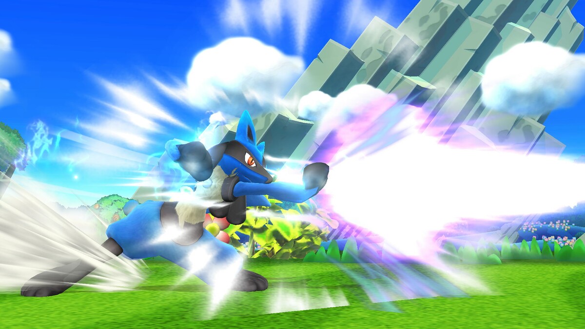 File:Lucario Force Palm Wii U.jpg - Super Mario Wiki, the Mario ...