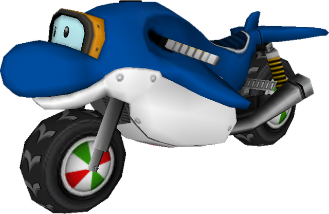 File:Dolphin Dasher (Mario) Model.png - Super Mario Wiki, the Mario ...