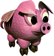 Hogwash the Flying Pig - Super Mario Wiki, the Mario encyclopedia