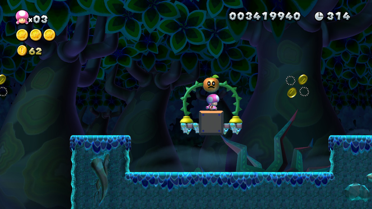 File:NSMBU-Unwinnable State Bramball.png - Super Mario Wiki, the Mario ...