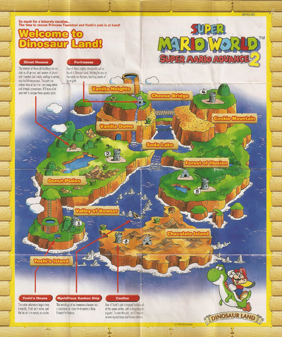 Dinosaur Land - Super Mario Wiki, the Mario encyclopedia