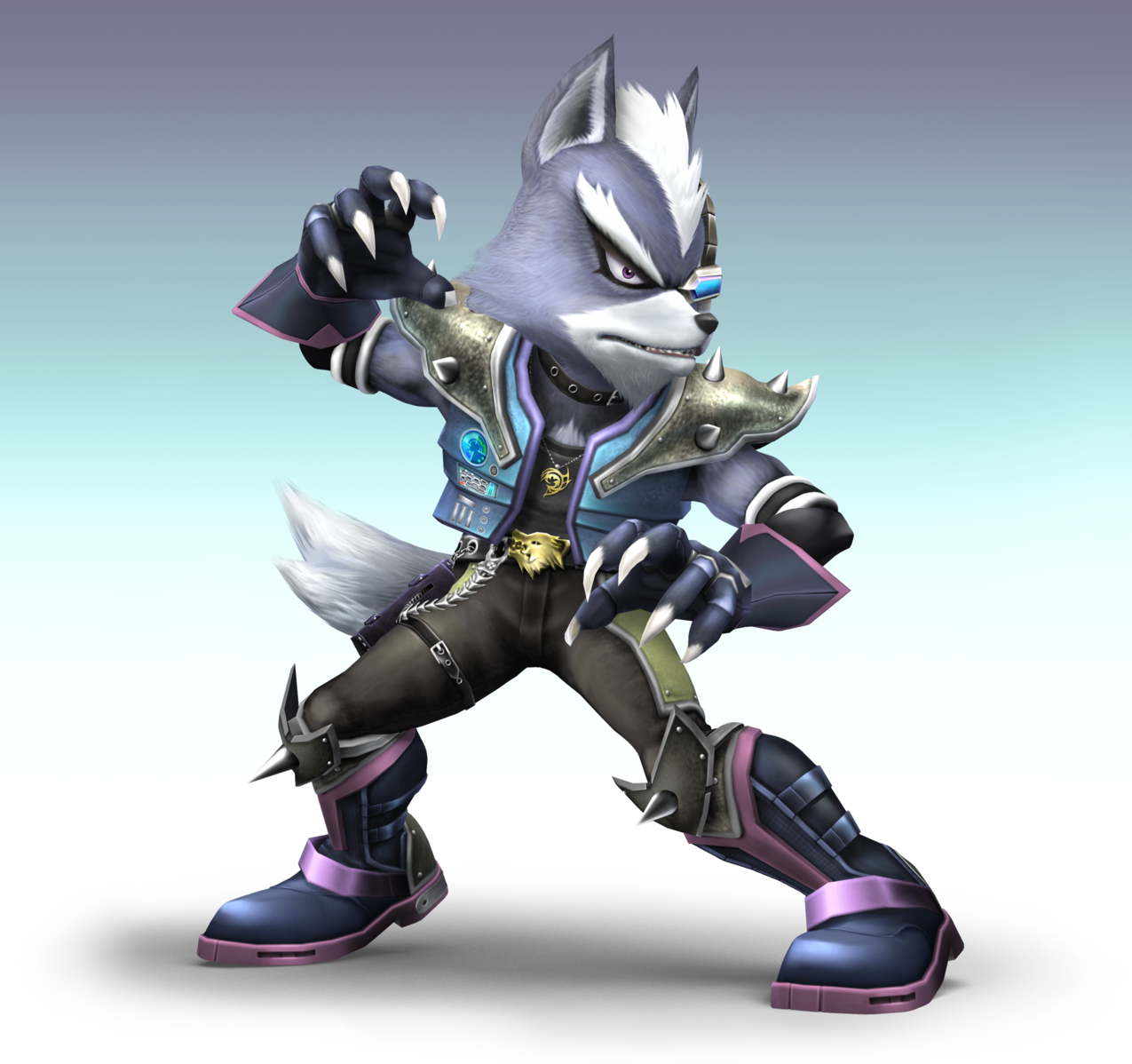 File:Wolf Brawl art.png - Super Mario Wiki, the Mario encyclopedia