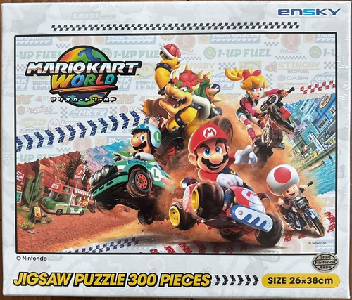 Mario Kart World Jigsaw Puzzle 300 Pieces - Super Mario Wiki, the Mario ...