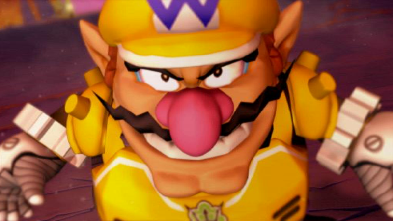 File:Opening (Wario) - Mario Strikers Charged.png - Super Mario Wiki ...