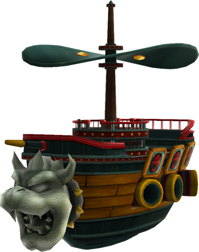 File:SMG Jr Airship model.png - Super Mario Wiki, the Mario encyclopedia
