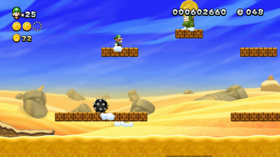 Spike's Tumbling Desert - Super Mario Wiki, the Mario encyclopedia