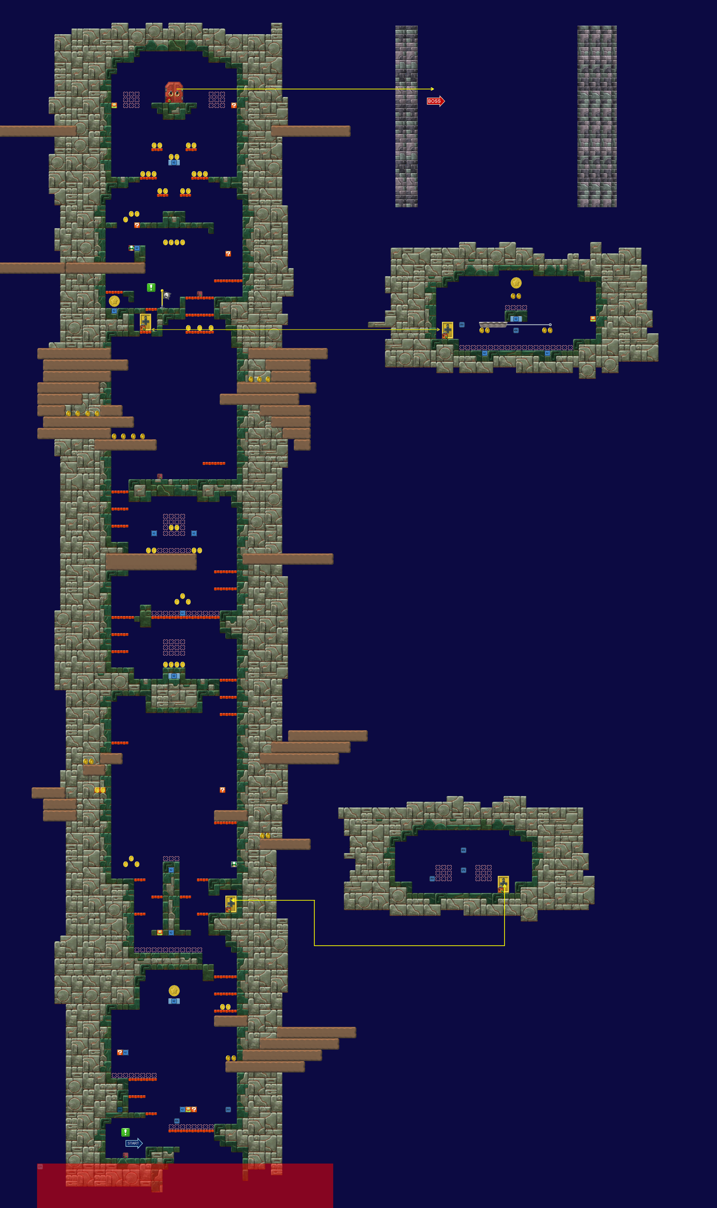 World 8-Tower (New Super Mario Bros. Wii) - Super Mario Wiki, the Mario ...