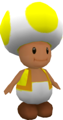 Yellow Toad (Toad Brigade) - Super Mario Wiki, the Mario encyclopedia