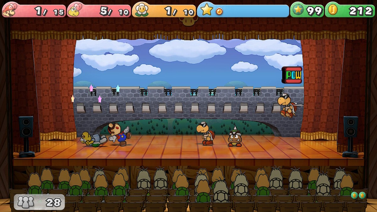 File:TTYDNS Hooktail Castle Battle POW.jpg - Super Mario Wiki, the ...