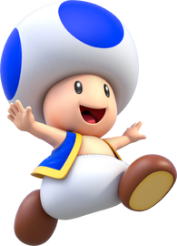 Yellow Toad and Blue Toad - Super Mario Wiki, the Mario encyclopedia