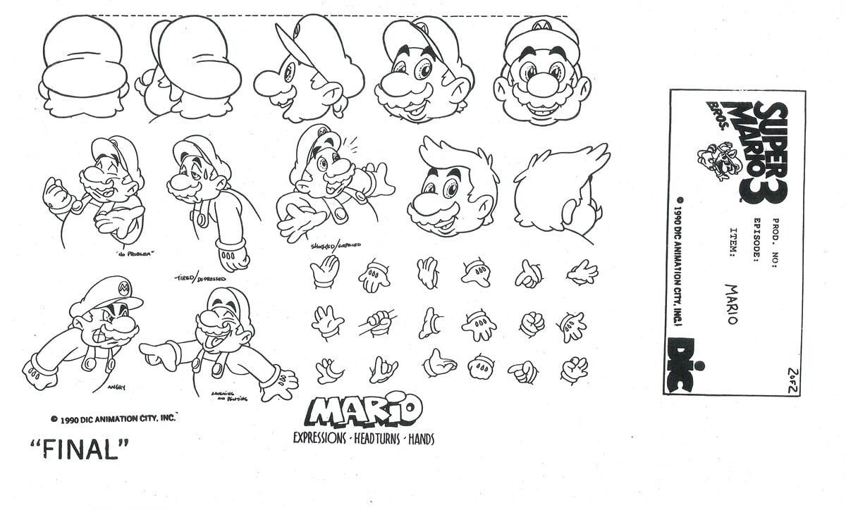 File:Aosmb3 mario reference sheet 2.jpg - Super Mario Wiki, the Mario ...