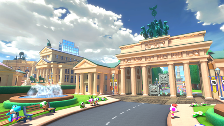 Brandenburg Gate - Super Mario Wiki, the Mario encyclopedia