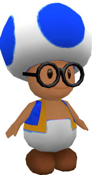 File:SMG Asset Model Toad Brigade (Hint Toad).png - Super Mario Wiki ...