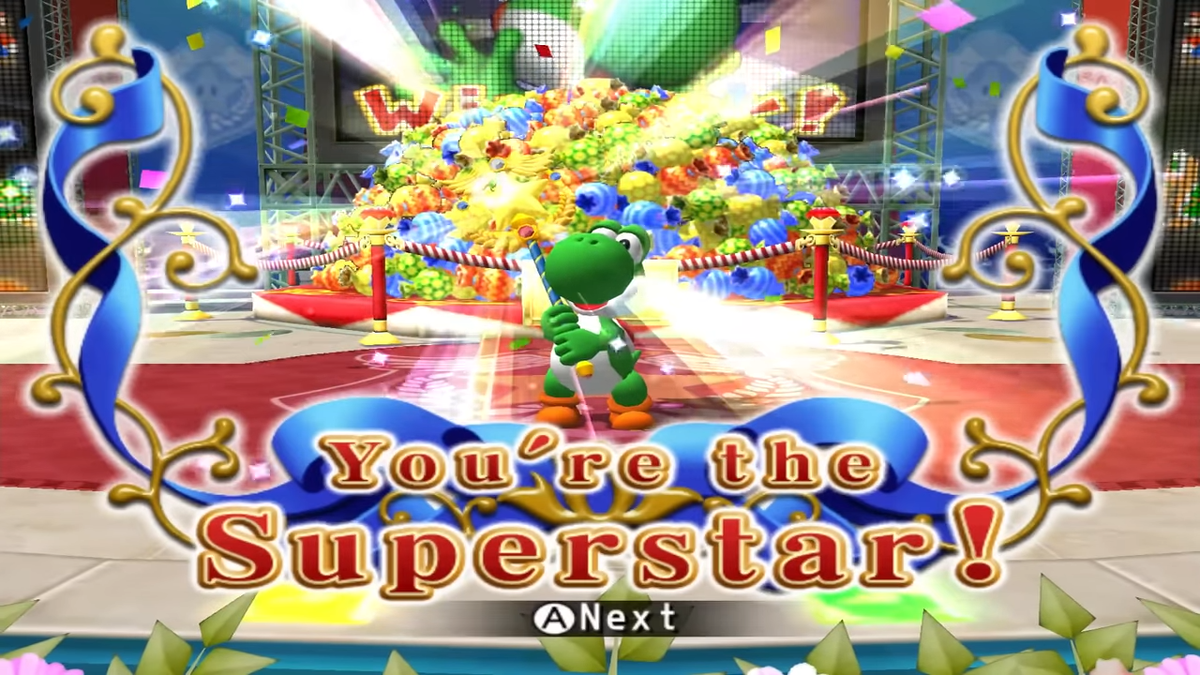 File:Yoshi is the Superstar.png - Super Mario Wiki, the Mario encyclopedia