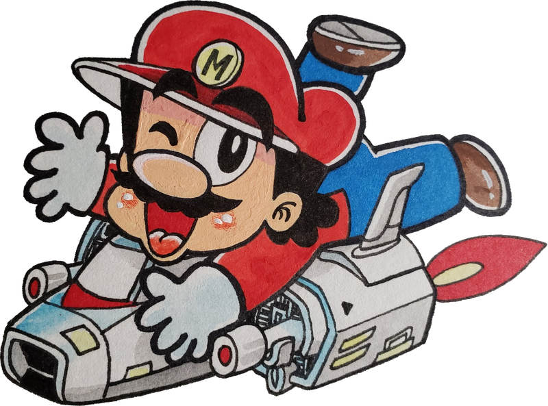 File:Mario and the SolarStriker KC Mario.png - Super Mario Wiki, the ...