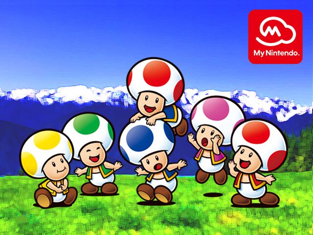 File:Toads my nintendo group.jpg - Super Mario Wiki, the Mario encyclopedia