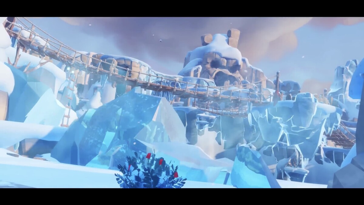 File:MRSOH Pristine Peaks ice melting.jpg - Super Mario Wiki, the Mario encyclopedia