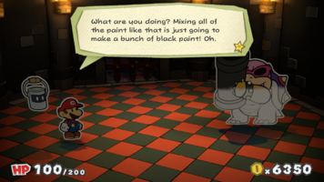 Black paint - Super Mario Wiki, the Mario encyclopedia