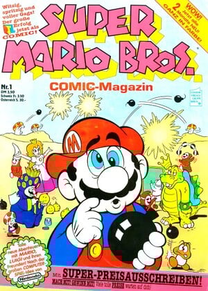 Super Mario Bros. Comic-Magazin Nr. 1 - Super Mario Wiki, the Mario ...