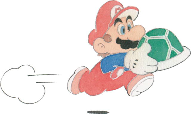 File:Kotabe Mario Shell Sketch.png - Super Mario Wiki, the Mario ...