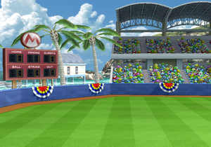 Mario Stadium (baseball stadium) - Super Mario Wiki, the Mario encyclopedia