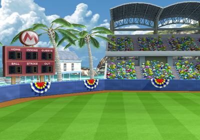 Mario Stadium (baseball stadium) - Super Mario Wiki, the Mario encyclopedia