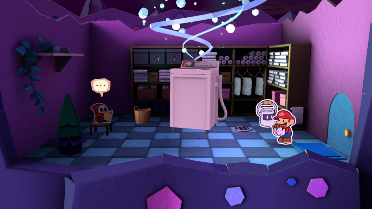 File:PMCS Laundry room.png - Super Mario Wiki, the Mario encyclopedia