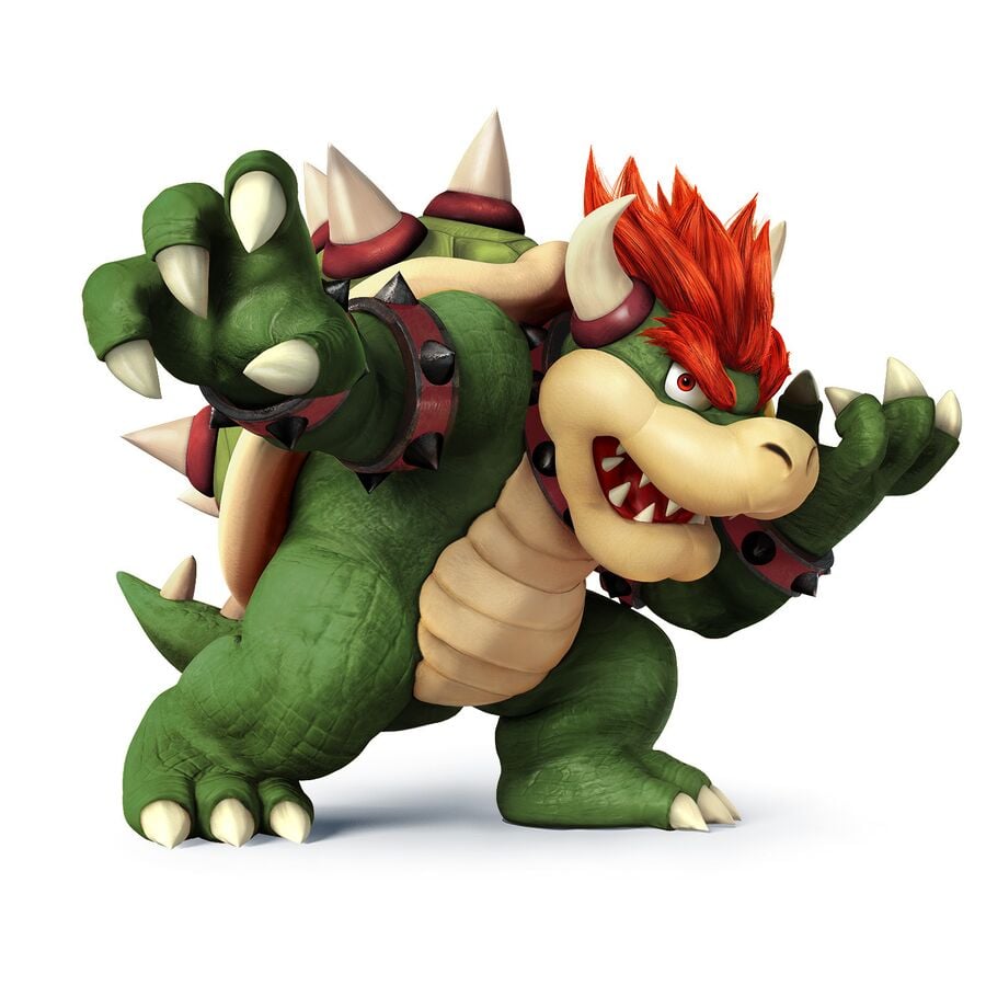 File:Bowser SSB4 Artwork - Green.jpg - Super Mario Wiki, the Mario ...