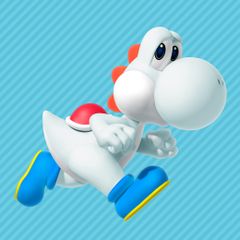 Gallery:White Yoshi - Super Mario Wiki, the Mario encyclopedia