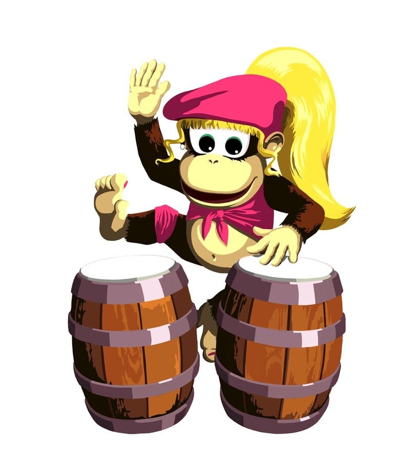 File:DKonga2 DixieKong.jpg - Super Mario Wiki, the Mario encyclopedia