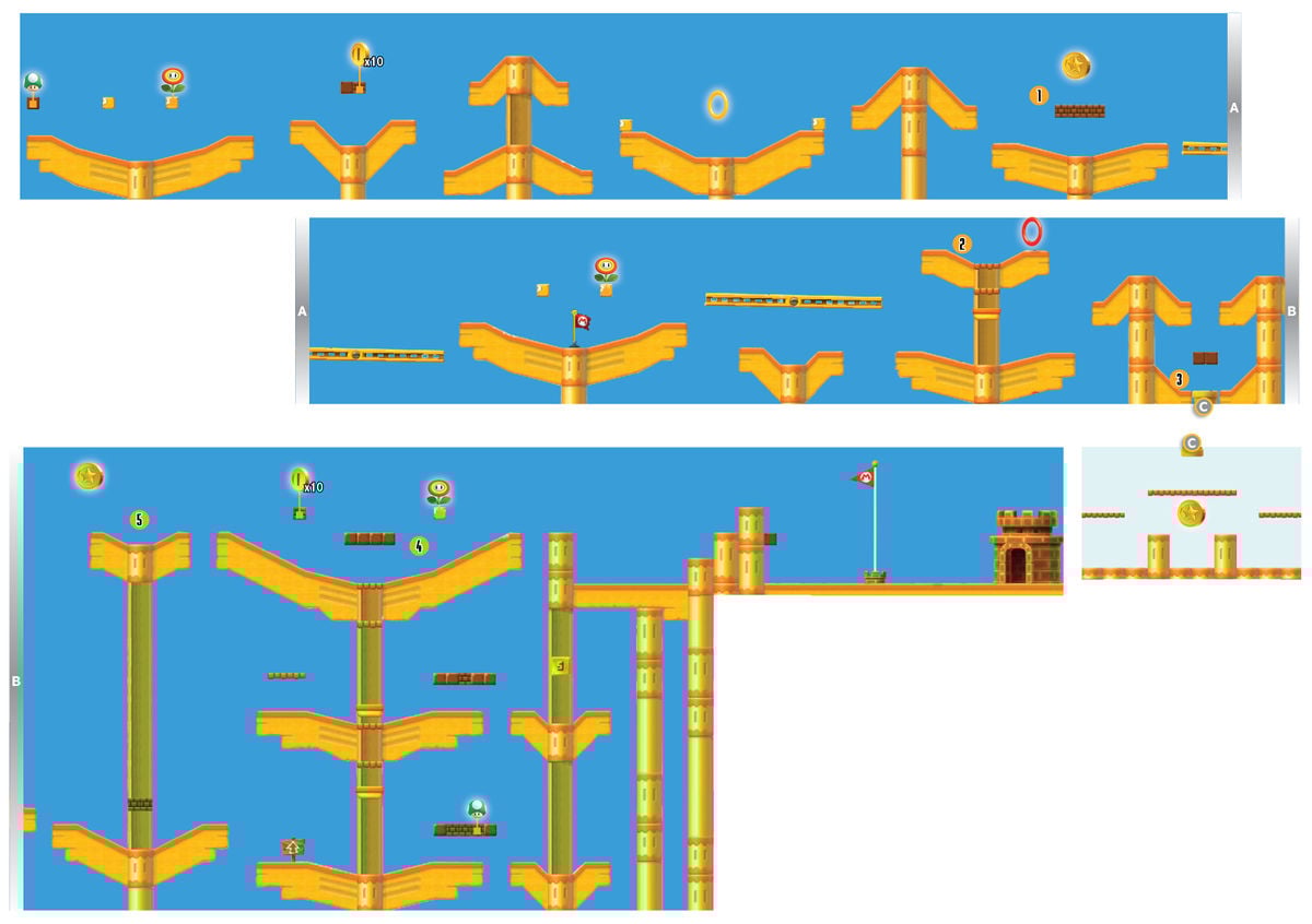 World 2-2 (New Super Mario Bros. 2) - Super Mario Wiki, the Mario ...