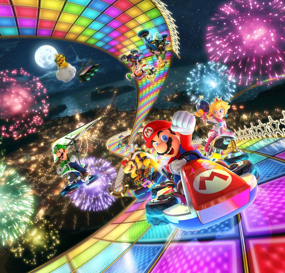 File:MK8 DX Illustration Press 1.jpg - Super Mario Wiki, the Mario ...