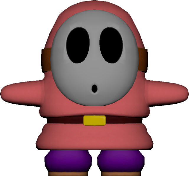 File:Pink Shy Guy.png - Super Mario Wiki, the Mario encyclopedia