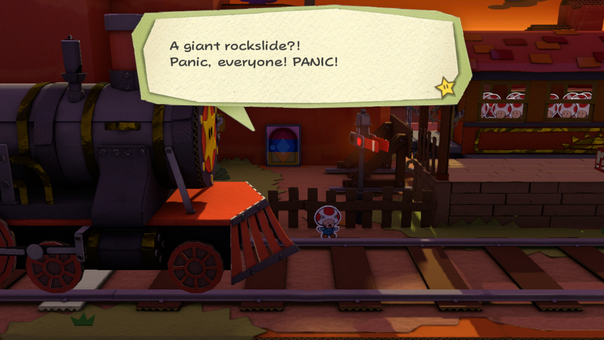 File:PMCS Sunset Express conductor rockslide.png - Super Mario Wiki ...