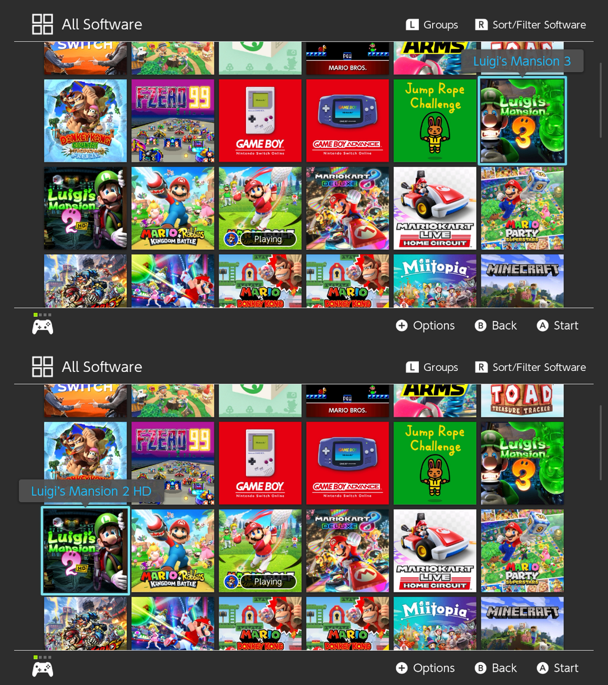 File:SwitchHOME LuigisMansionTitleOrder.png - Super Mario Wiki, the ...