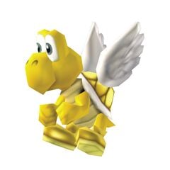Gold Koopa Paratroopa - Super Mario Wiki, the Mario encyclopedia