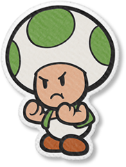 Gallery:Green Toad - Super Mario Wiki, the Mario encyclopedia
