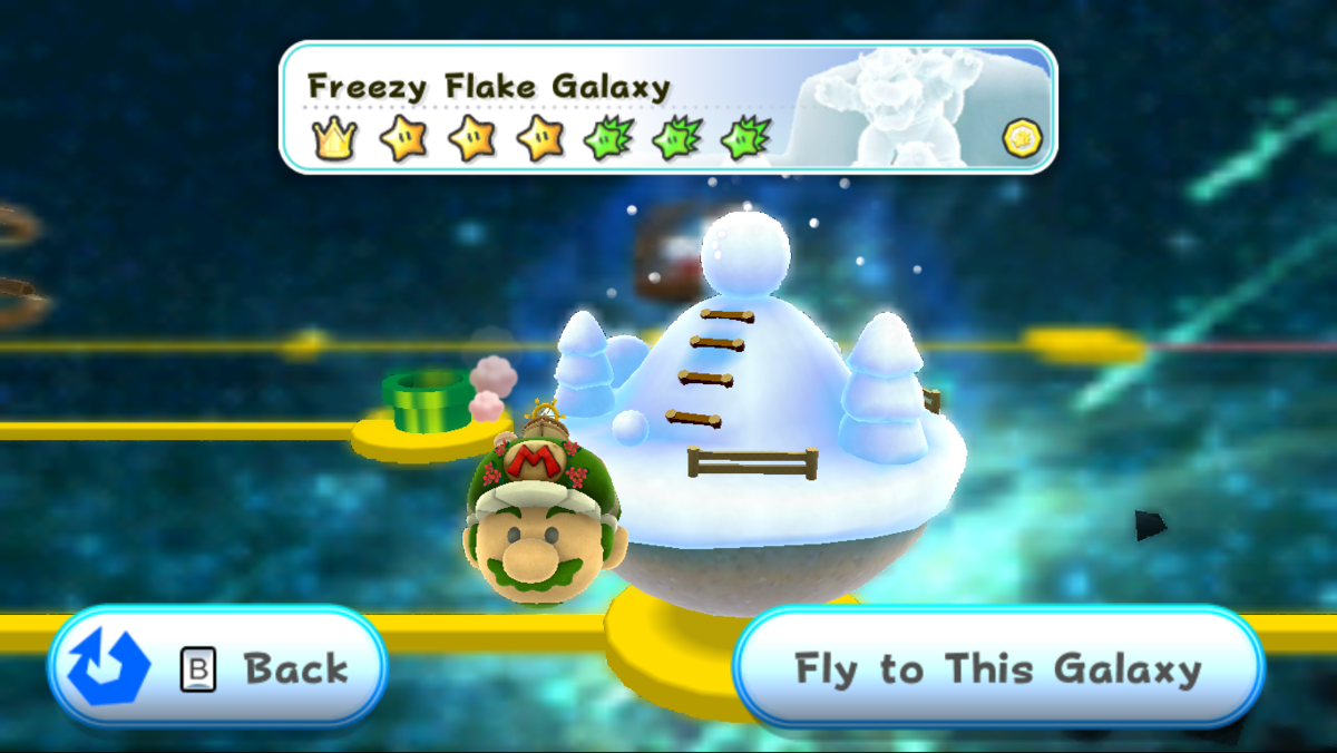 Freezy Flake Galaxy - Super Mario Wiki, the Mario encyclopedia