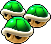 Triple Green Shells - Super Mario Wiki, the Mario encyclopedia