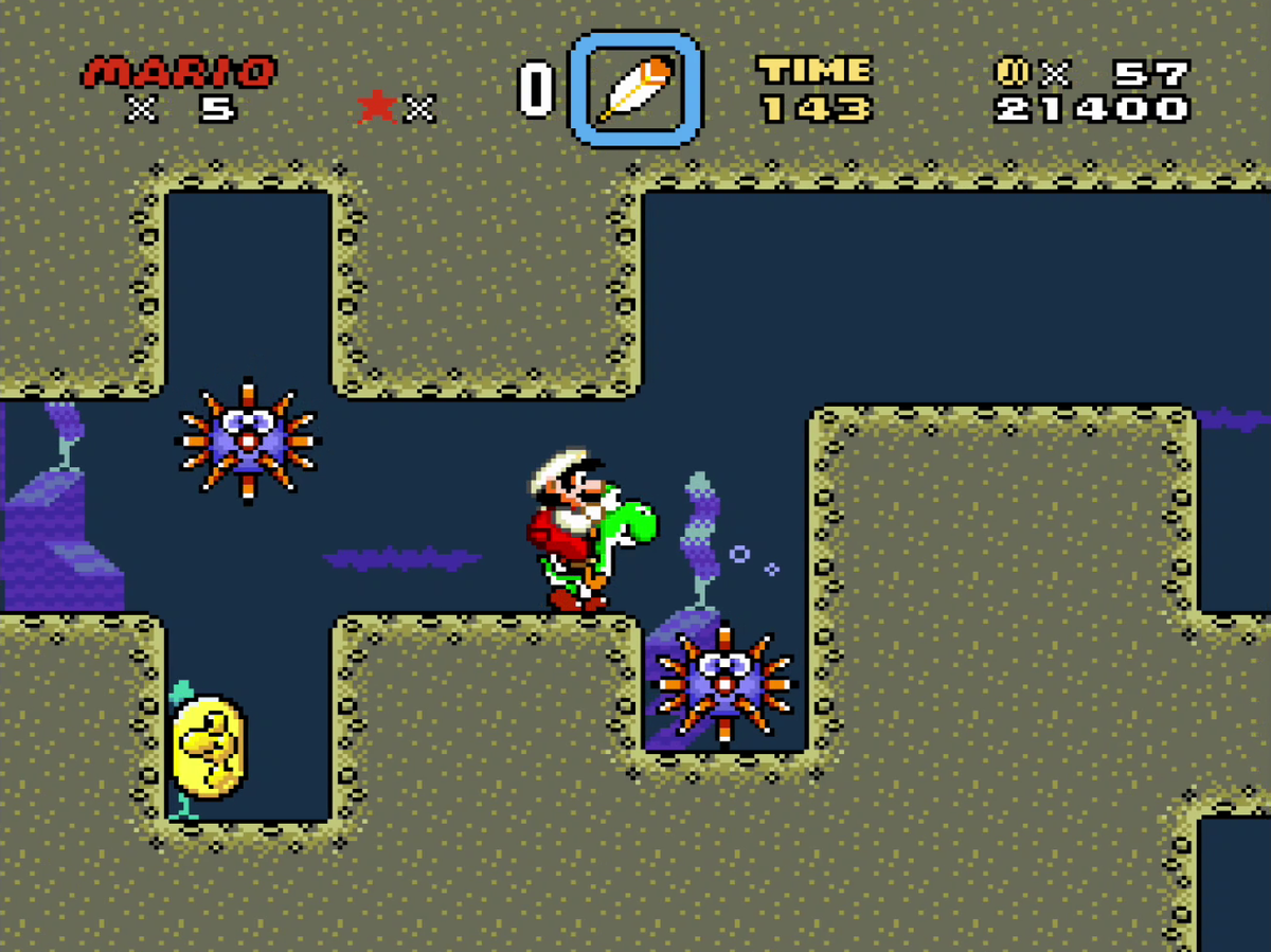 File:NM SMW Yoshi Underwater BGM.png - Super Mario Wiki, the Mario ...