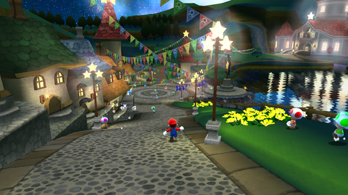 Castle Gardens - Super Mario Wiki, the Mario encyclopedia