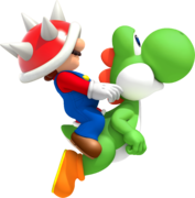 Spiny Shell (red) - Super Mario Wiki, the Mario encyclopedia