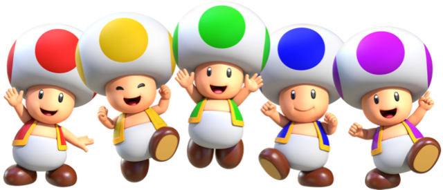 Toad (species) - Super Mario Wiki, the Mario encyclopedia