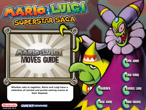 Mario & Luigi Moves Guide - Super Mario Wiki, the Mario encyclopedia